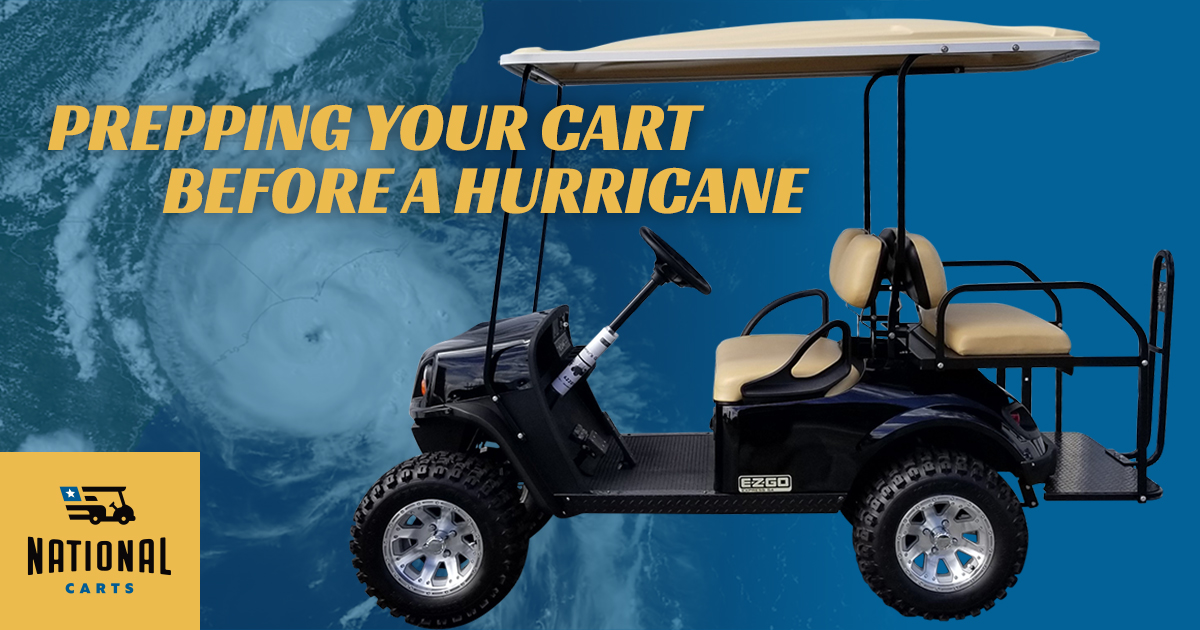Pre-Hurricane Cart Prep | National Carts