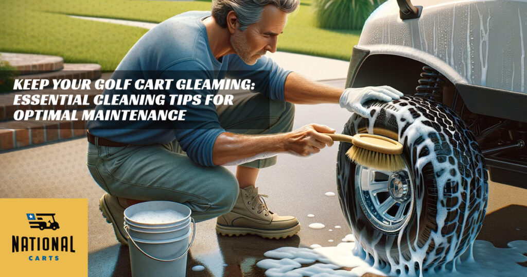 Keep Your Golf Cart Gleaming: Essential Cleaning Tips | National Carts